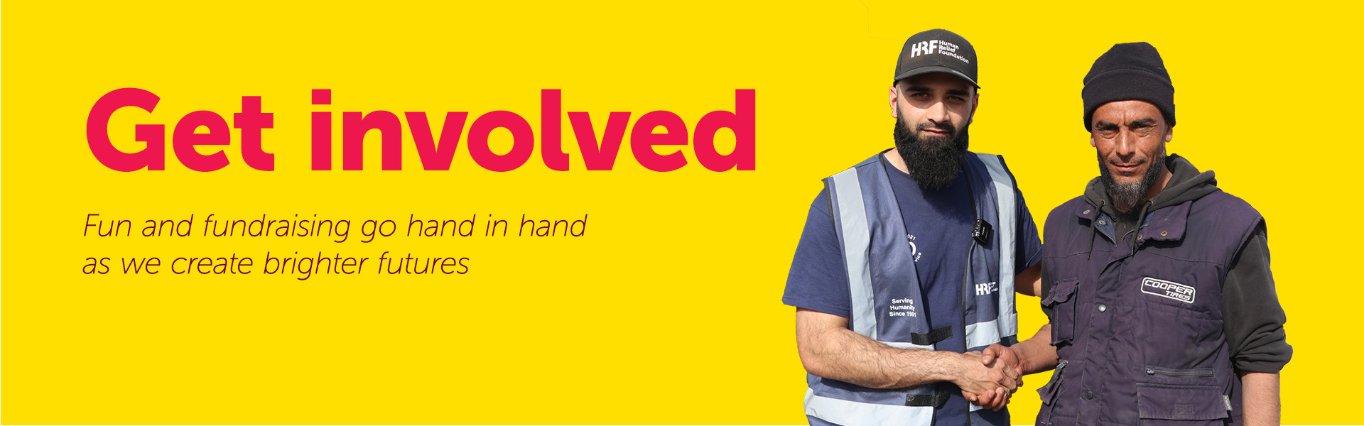 Get Involved With Human Relief Foundation